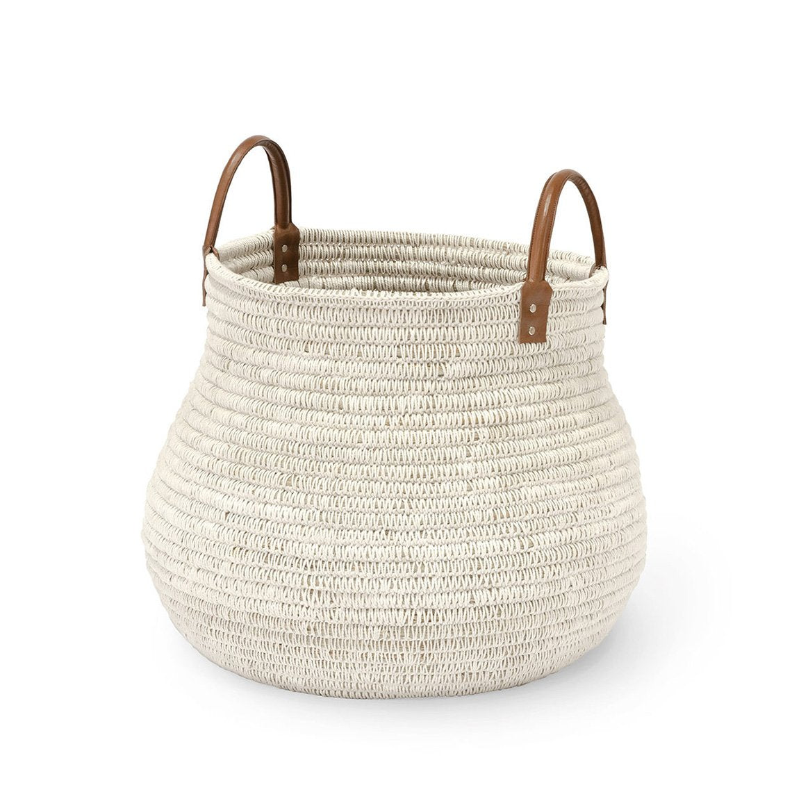 Cairo Basket White, Large – Eunice Taylor
