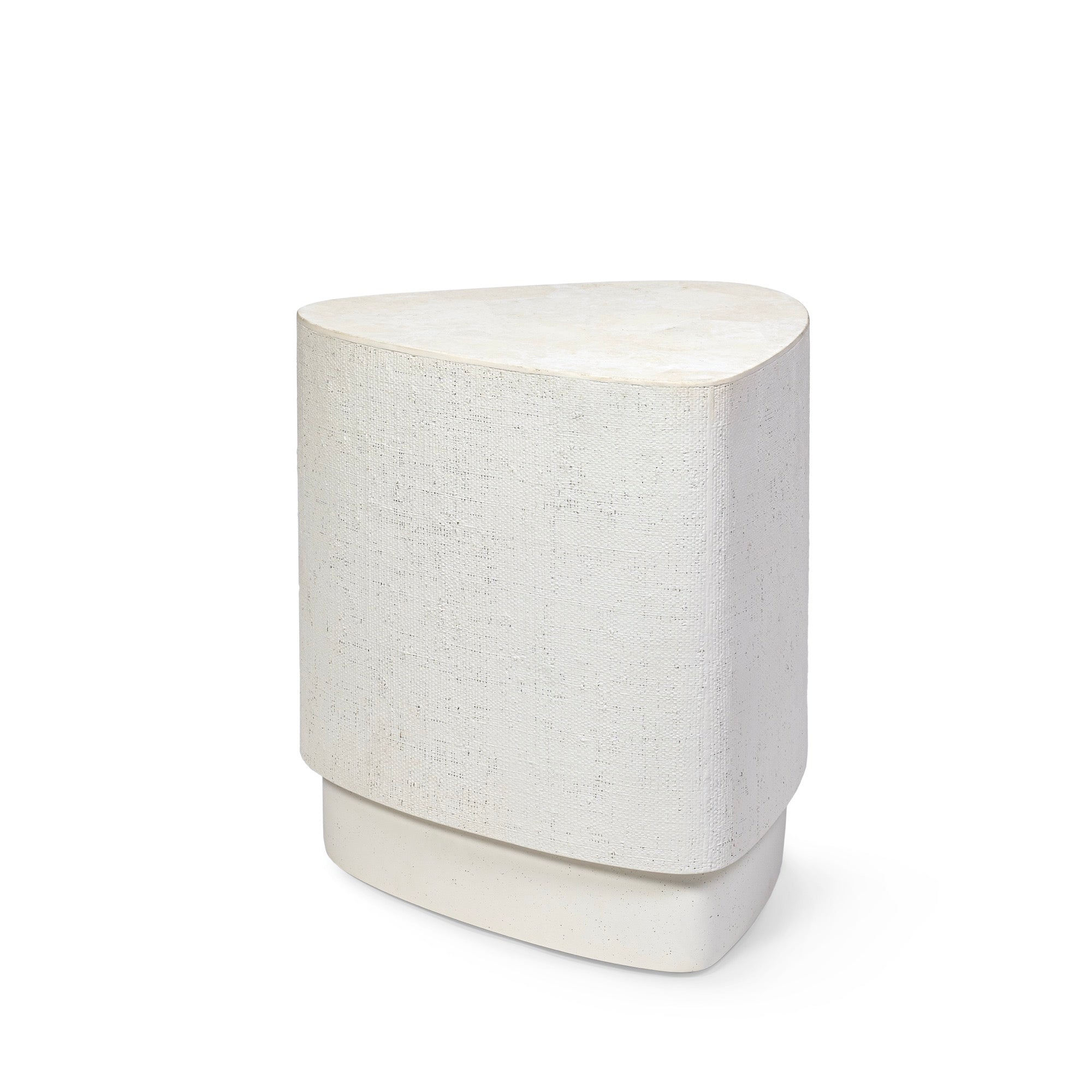 Holland Outdoor Side Table White – Eunice Taylor