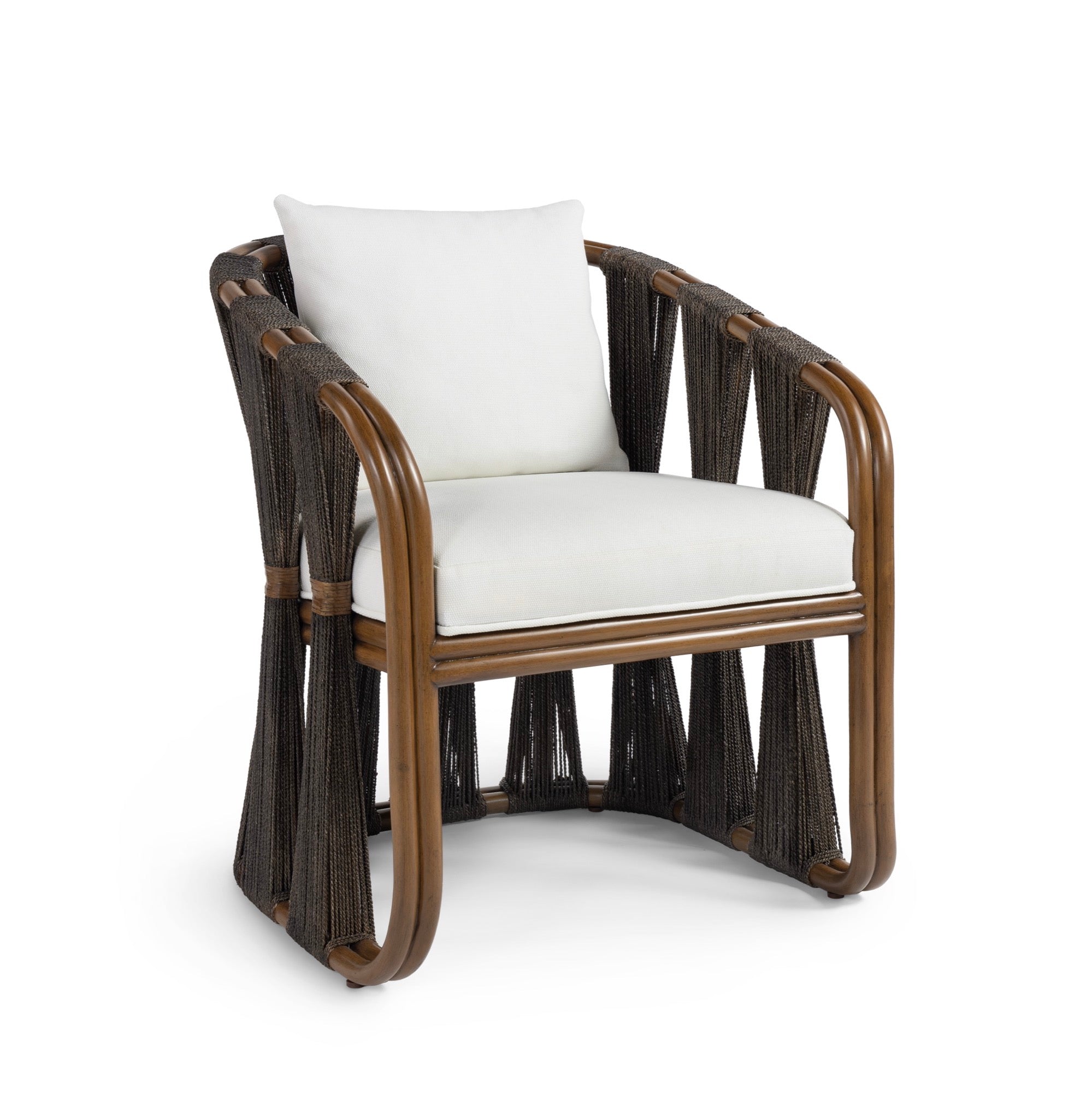 Strings Attached Arm Chair Dark – Eunice Taylor