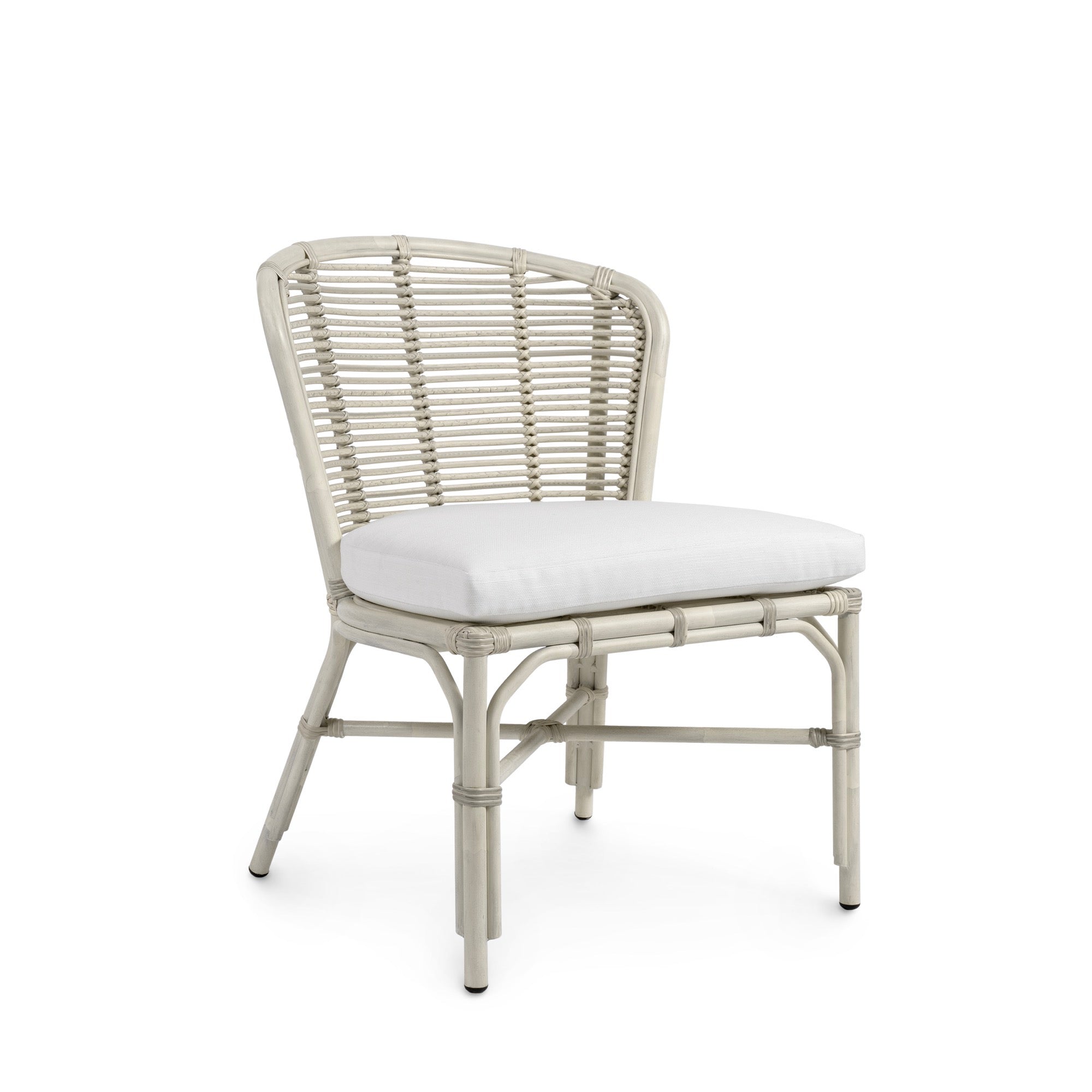 Camino Outdoor Side Chair White – Eunice Taylor