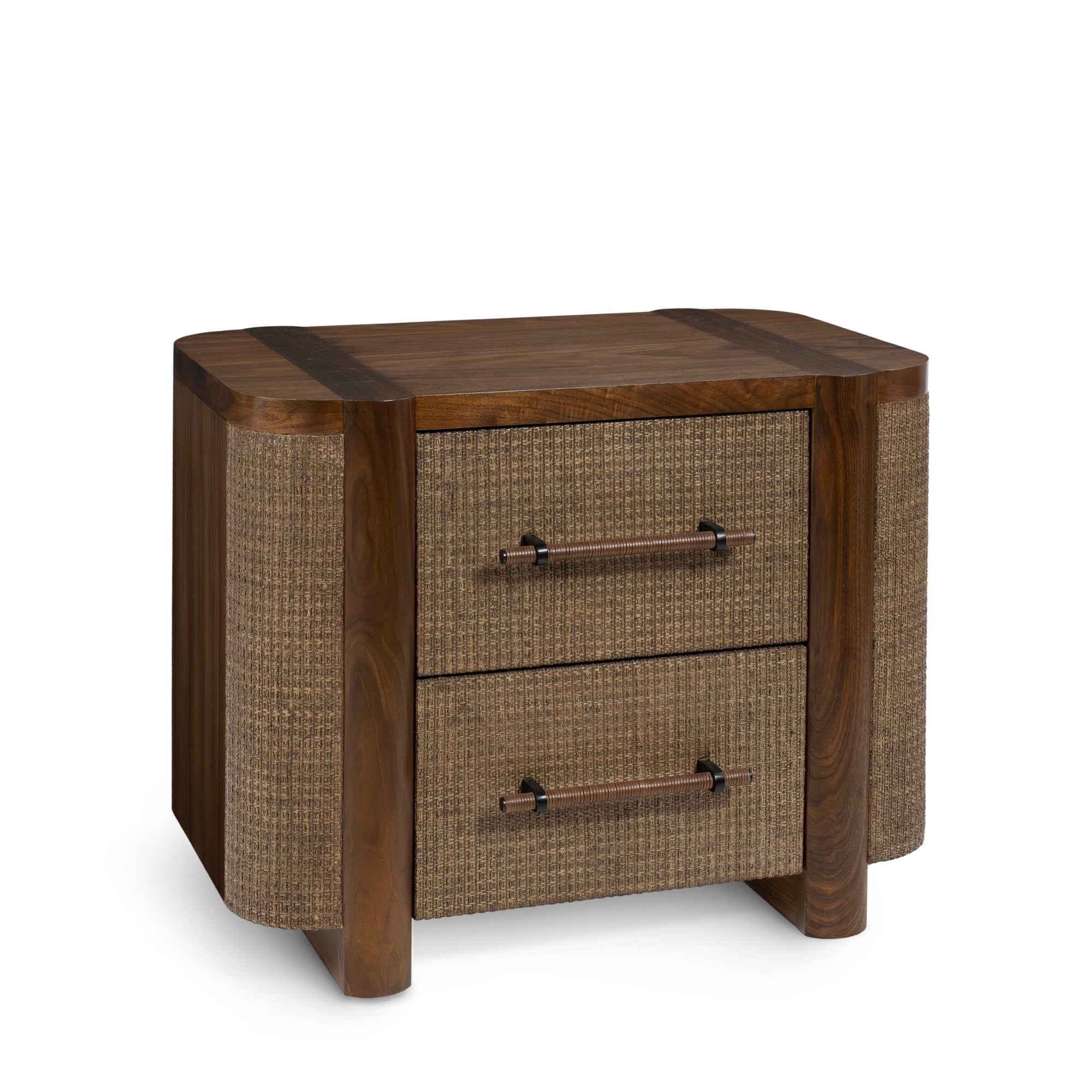 Zoey Walnut Nightstand – Eunice Taylor
