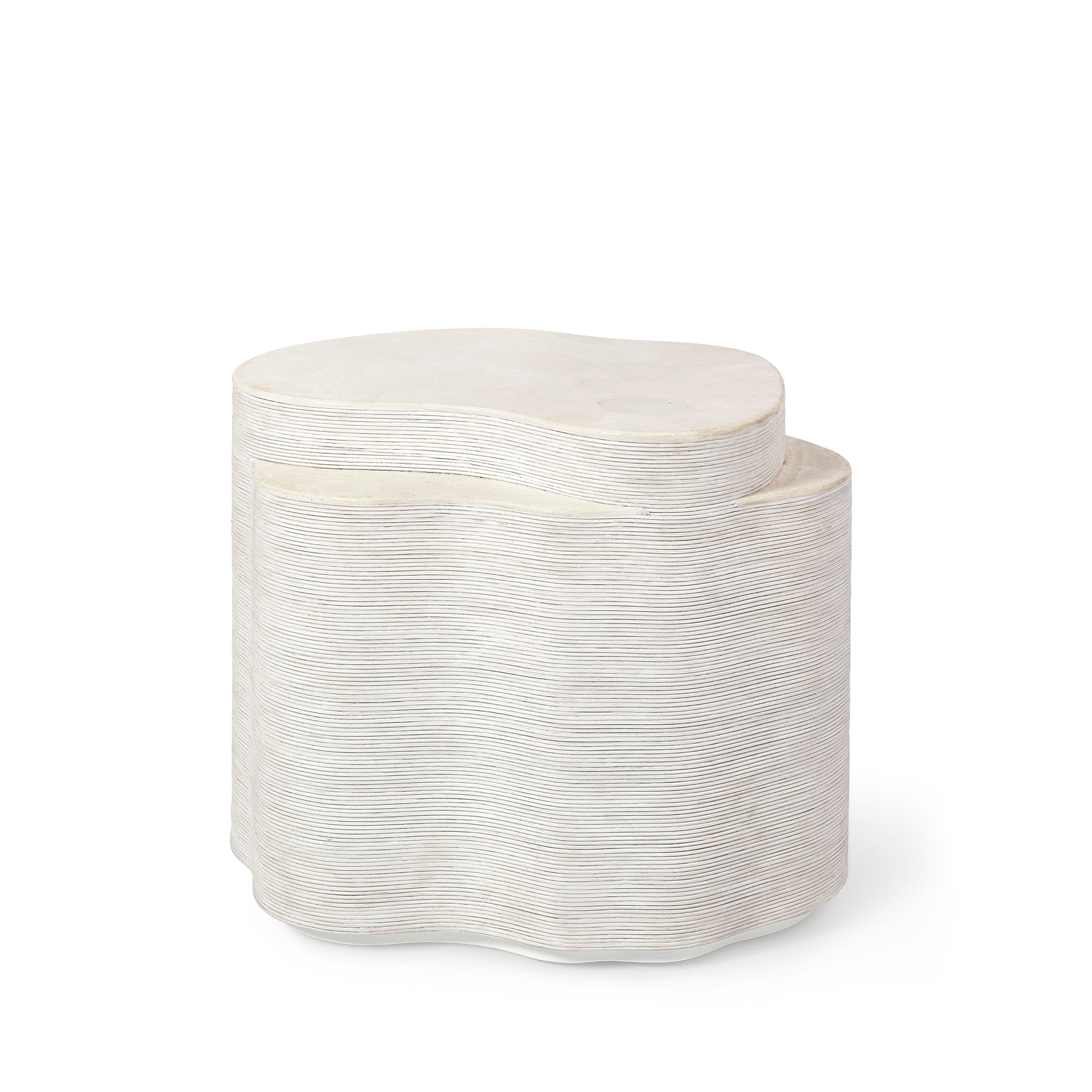 Levine Side Table White – Eunice Taylor
