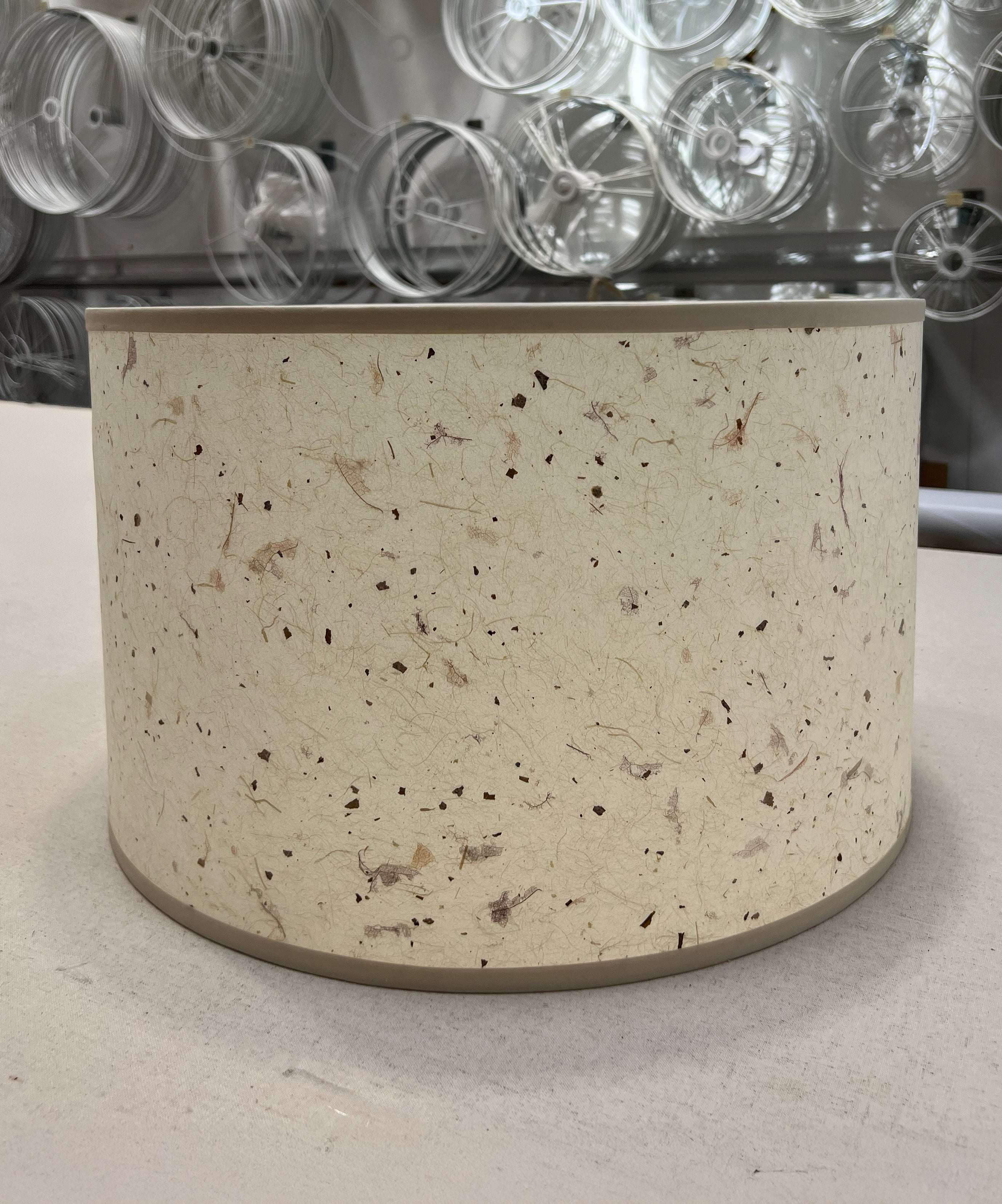 Papyrus Parchment Drum Shade – Eunice Taylor