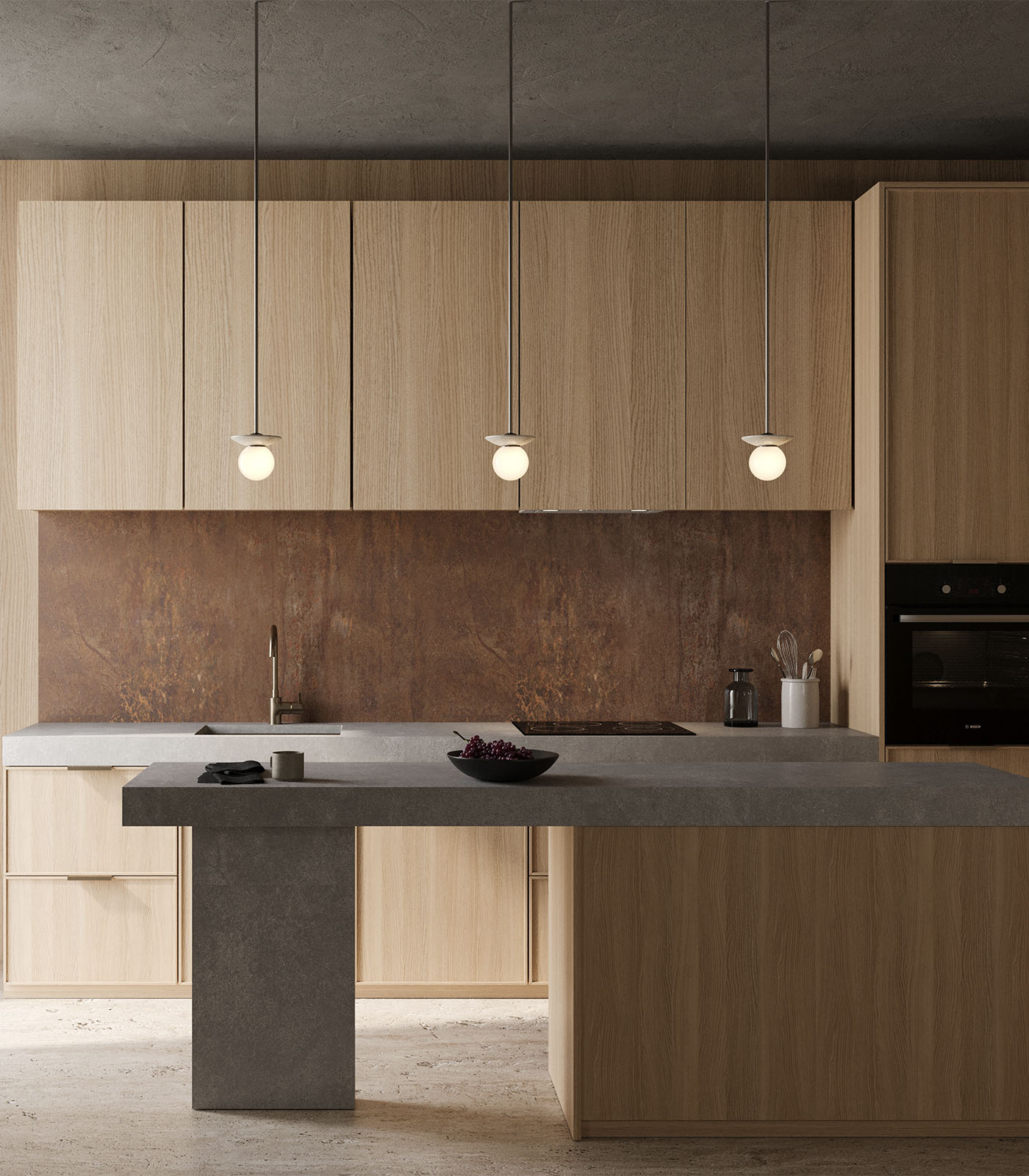 Orbit Stone Pendant Light – Eunice Taylor